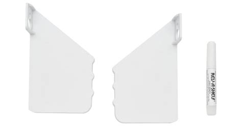 Rev A Shelf ST 97 11 4 6551 Series Pair Of End Caps And Screws For Sink Front Tip Out Trays