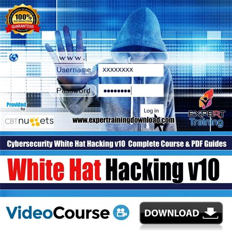 cybersecurity white hat hacking v10 complete course and pdf guides