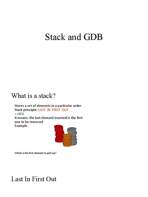Gdb Stack Pdf Subroutine Computer Architecture