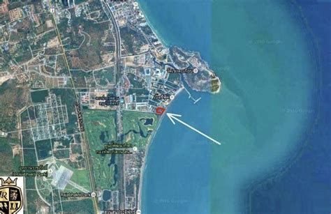 ขายที่ดินเขาตะเกียบหัวหินติดทะเล 3 ไร่ 6 ตารางวา ใกล้ท่าเรือเฟอร์รี่ หัวหิน พัทยา 600 เมตร