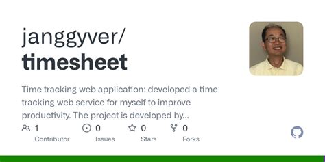 GitHub Janggyver Timesheet Time Tracking Web Application Developed A Time Tracking Web