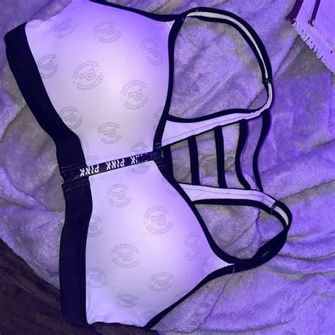 Victorias Secret Push Up Sports Bra Size L Depop