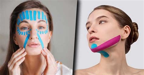 Тейпирование лица в домашних условиях Техника видео уроки инструкция для начинающих