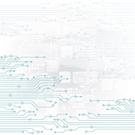 Premium Vector Computer Chipset Circuit Board Technology Abstract Background Vector Illustration