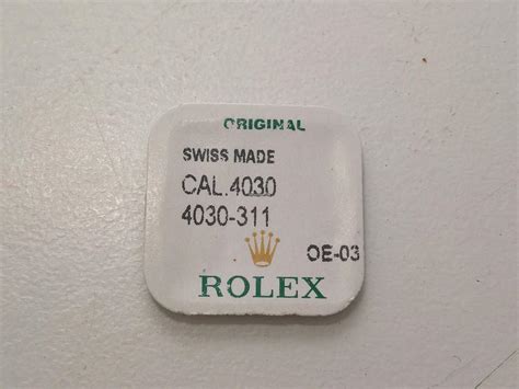 Rolex Rare Rolex Cal 4030 311 Mainspring Strength Standard Für 100