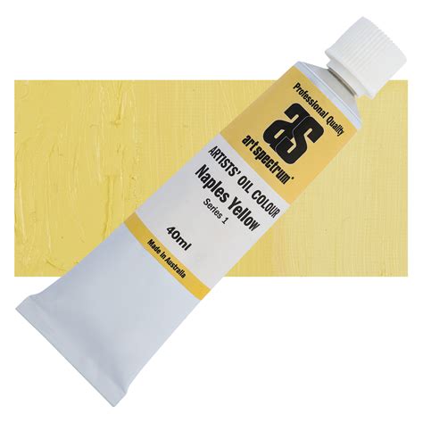 Art Spectrum Artists Oil Paint Naples Yellow 40 Ml Blick Art