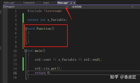 C 中的静态 static 知乎