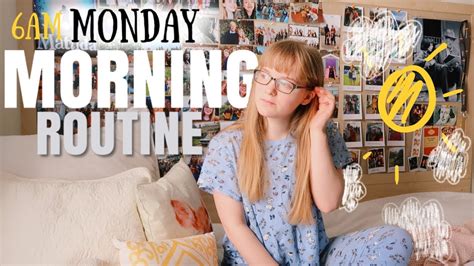 6am Monday Morning Routine Productive At University Youtube