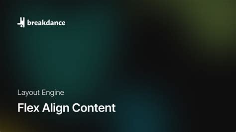 Flex Align Content Tutorials Breakdance