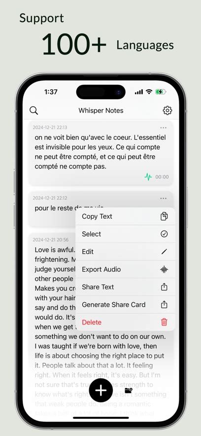 Whisper Notes Best Offline Ai Speech To Text App Trusted Voice Transcription