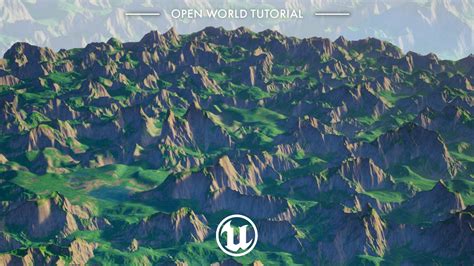 Creating An Open World Map In Ue4 World Composition Ph