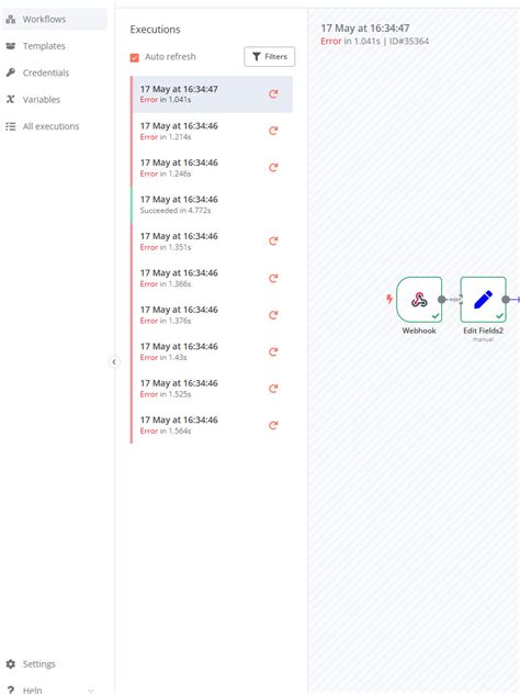 Since Update All Workflows Are Only Showing The Last 10 Executions