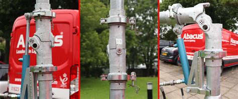 Abacus Lighting Ltd Base Hinged Columns Medium Duty