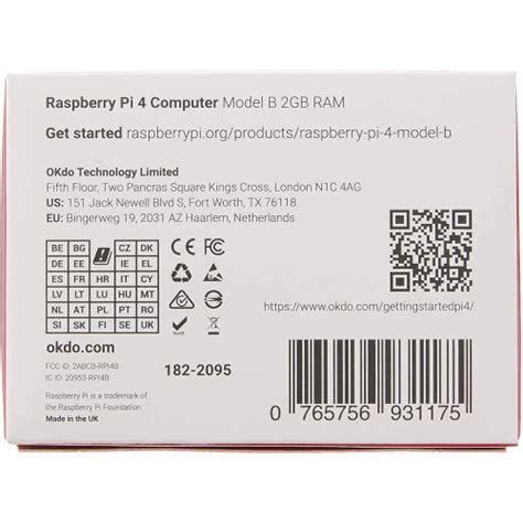 Raspberry Pi 4 Model B 2019 Quad Core 64 Bit Wifi Bluetooth Best Buy Canada