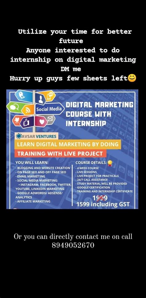 Virendra Vikram Singh On Linkedin 4 Week Internship At Just 1599