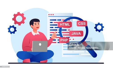 Konsep Bahasa Pemrograman Ilustrasi Stok Unduh Gambar Sekarang