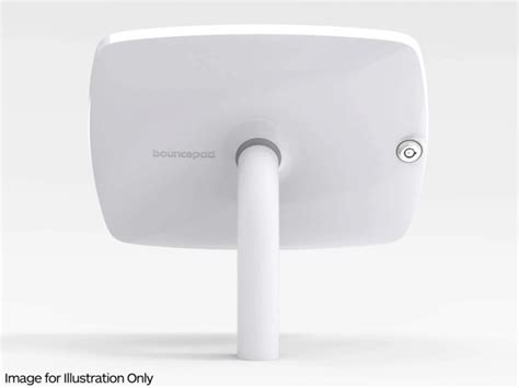 Bouncepad S60 W4 Ta9 Mn Static 60 Secure Desk Mount For Samsung Galaxy Tab A9 8 7 2023 White