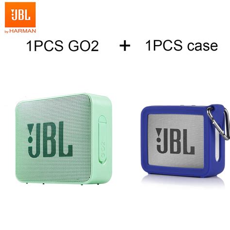 Original JBL GO 2 Wireless Bluetooth Speaker Golden Electronics