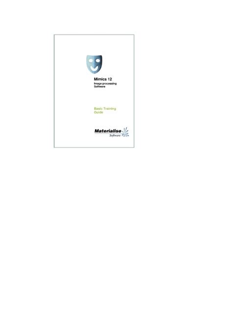 Pdf Mimics Guide Dokumentips