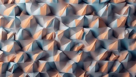 Premium Photo Macro Image Of Paper Folded In Geometric Shapes Threedimensional Effect Abstract