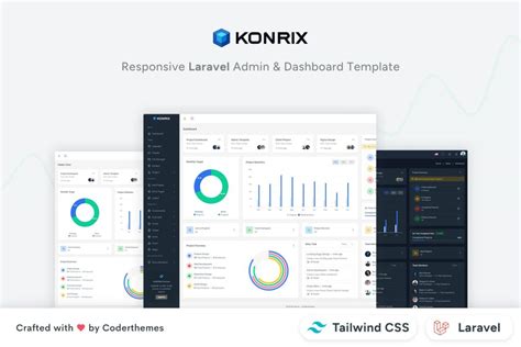 Konrix Laravel Tailwind Admin Dashboard Template Konrix Is A Fully