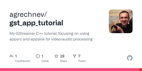 Github Agrechnev Gst App Tutorial My Gstreamer C Tutorial Focusing On Using Appsrc And