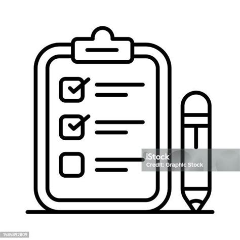 세심하게 디자인된 체크리스트 아이콘은 완료해야 할 작업 또는 항목 목록을 나타내며 생산성 및 조직 앱에서 자주 사용됩니다 계획에 대한 스톡 벡터 아트 및 기타 이미지