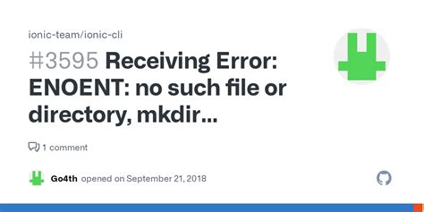 Receiving Error ENOENT No Such File Or Directory Mkdir C Users
