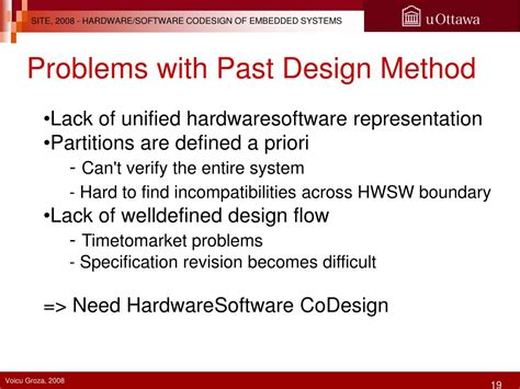 Ppt Hardwaresoftware Codesign Of Embedded Systems Powerpoint