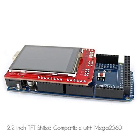 2 2 inch tft lcd touch screen lcd shield kit for arduino