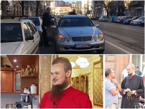 Вижте как разпопеният Дионисий запуши булевард в София с мерцедеса и охраната си за да пазарува