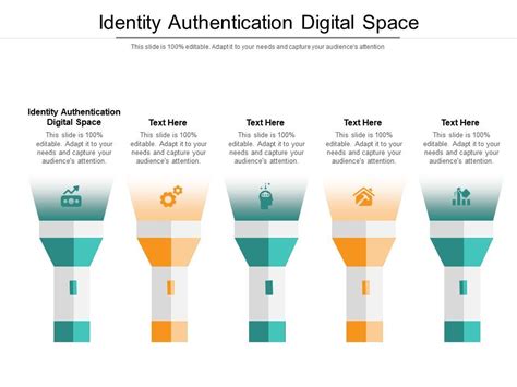 Identity Authentication Digital Space Ppt Powerpoint Presentation Show Designs Cpb