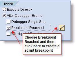 SAP ABAP Central ABAP Debugger Scripting Advanced