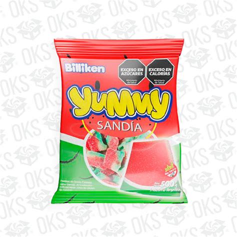 Gomitas Yummy Sabor Sandía 500g Distri Oks Mayorista De Golosinas
