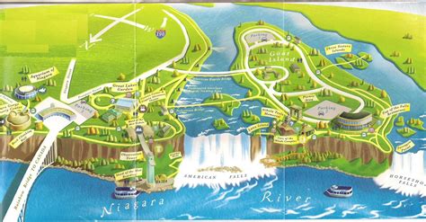 Niagra Falls Canada Map