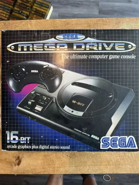 Sega Mega Drive 16 Bit Console Boxed And Tested £95 00 Picclick Uk