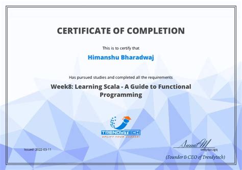 Himanshu Bharadwaj On Linkedin Learning Scala Bigdata