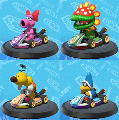 Giving The Dlc Characters Unique Standard Karts Rmariokart