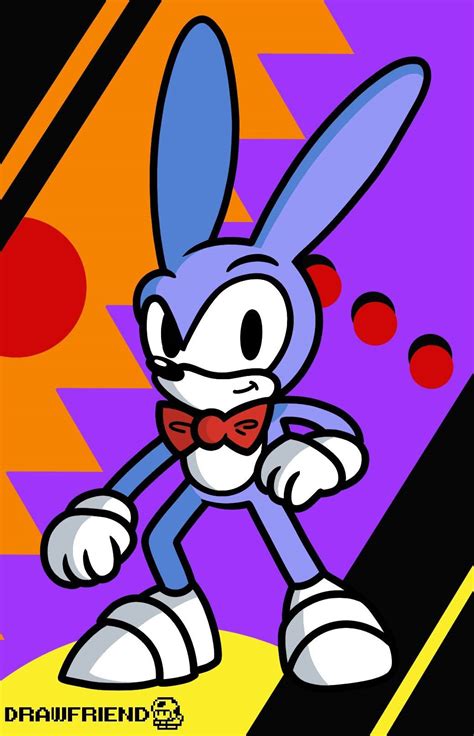 Sonic The Rabbit By Eon X On Deviantart