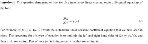 Unsolved This Question Demonstrates How To Solve