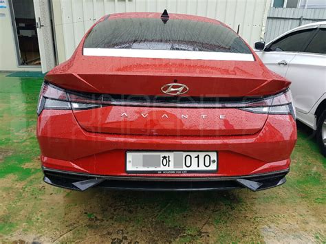 저신용장기렌트카 올뉴 아반떼 라바오렌지 출고