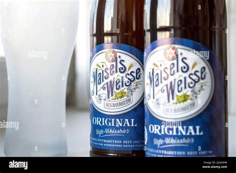 Berlin Mar 06 Two Bottles Of The Maisels Weisse Beer In Berlin