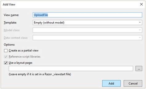 Upload Files In Asp Net Mvc