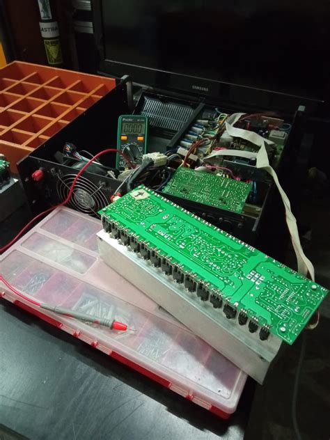 Project Repair Of An Audio Amplifier Altair MF Hackaday Io