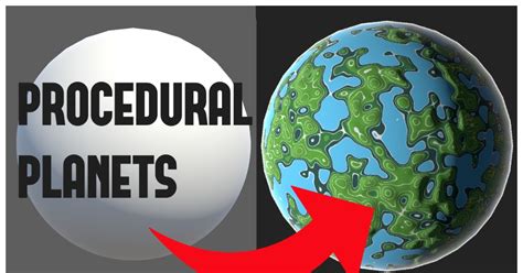 procedural planets 시각 효과 셰이더 unity asset store