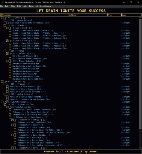 Github Leunselcheatenginelua Collection Of Cheat Engine Lua Modules