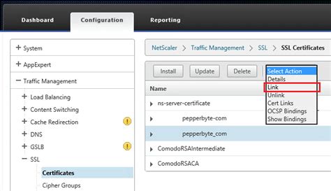 Adding Ssl Certificates On The Netscaler Peppercrew