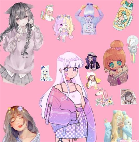 عکس های دخترانه کیوت کارتونی