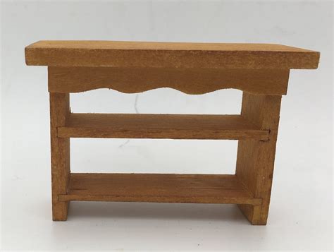 Mini Shelf Miniature Shelf Kitchen Shelf Dollhouse Furniture