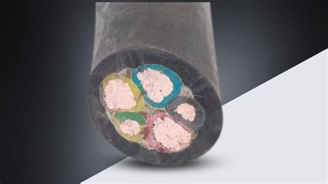 Elastomeric Flexible Trailing Cable